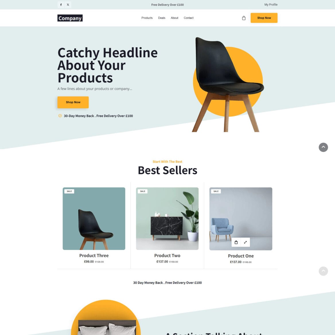 Product Ecommerce Website Template | Build Your Online Store with Go Edit